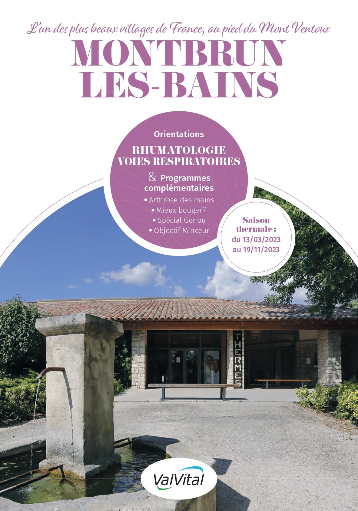 Montbrun-les-Bains, destination thermale en Rhône-Alpes - Balineae