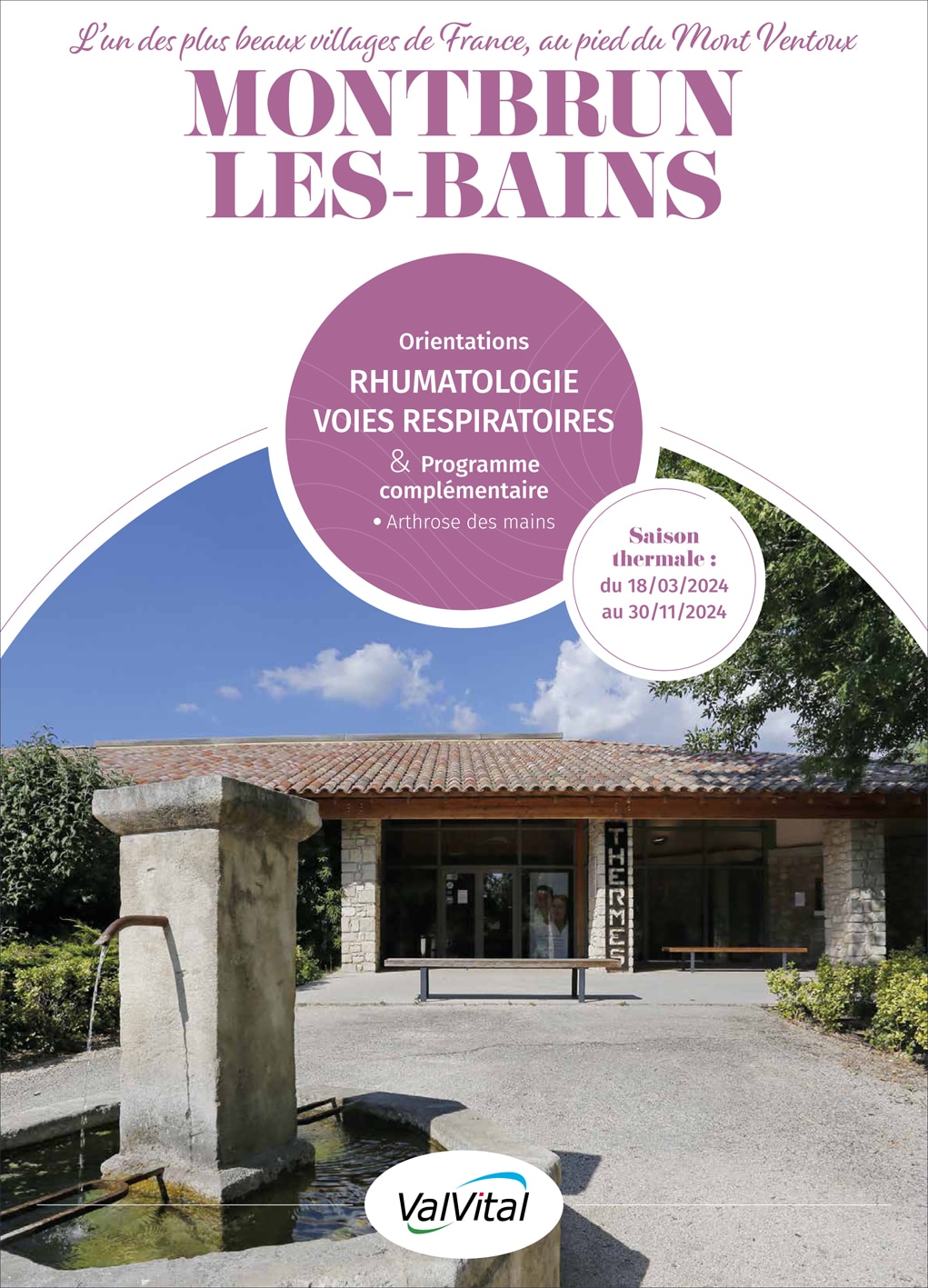 Montbrun-les-Bains, destination thermale en Rhône-Alpes - Balineae